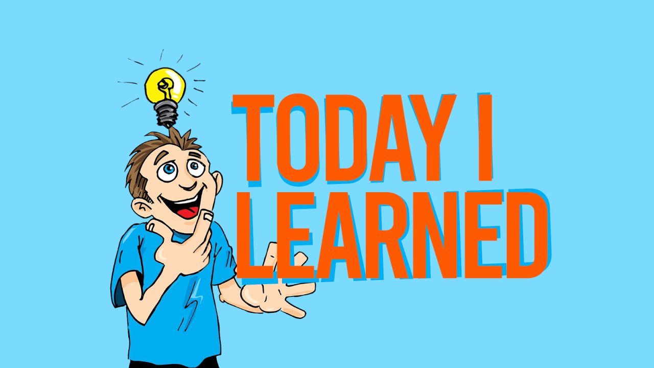 Today I Learned | Luna Park