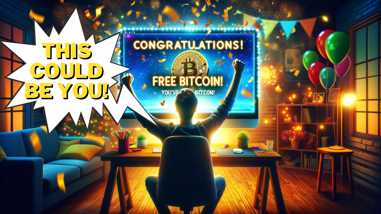 WINNER GETS ONE FREE BITCOIN! | Luna Park
